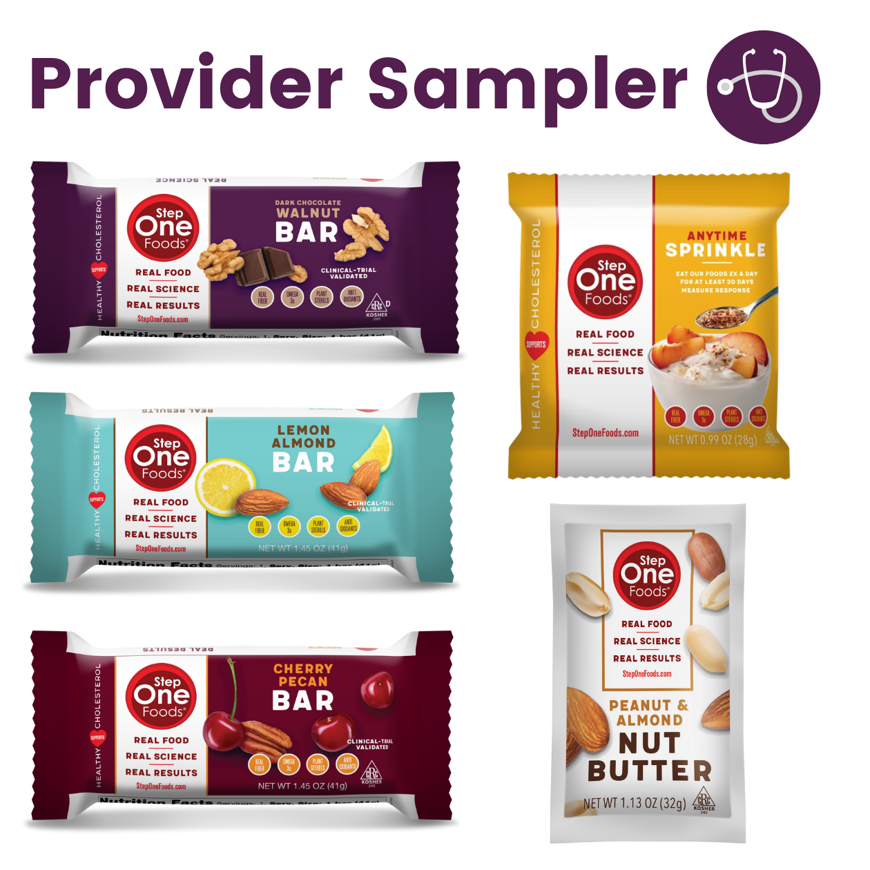 Provider Sampler | Step One Foods